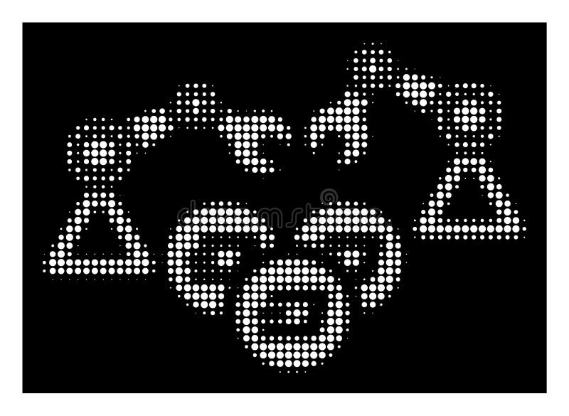 White Halftone Dash Mining Robotics Icon Stock Vector - Illustration of ... White Halftone Dash Mining Robotics Icon Stock Vector - Illustration of ...