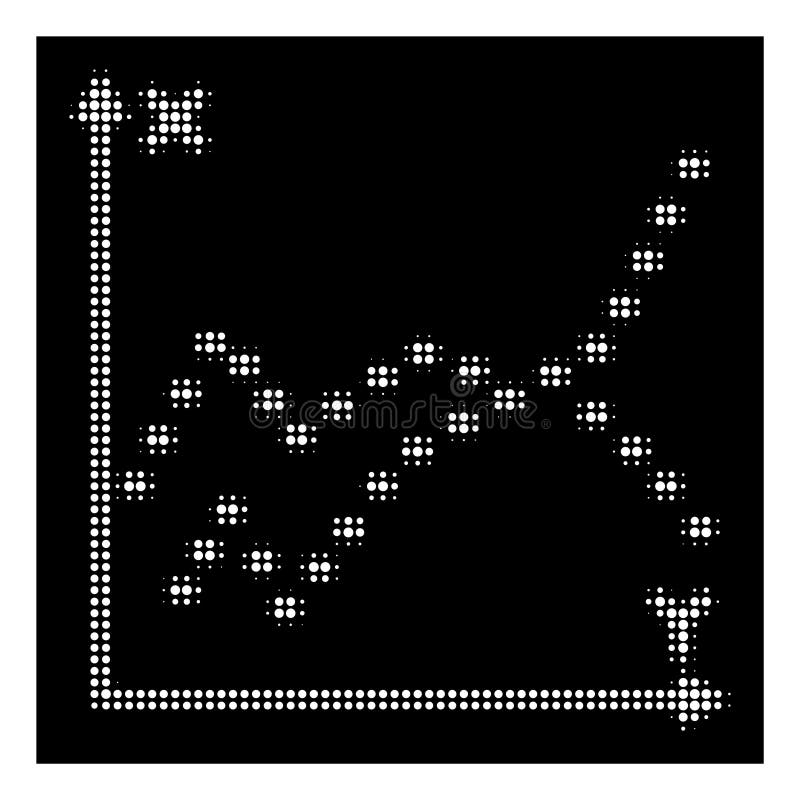 White Halftone Dotted Functions Plot Icon Stock Vector - Illustration ... White Halftone Dotted Functions Plot Icon Stock Vector - Illustration ...