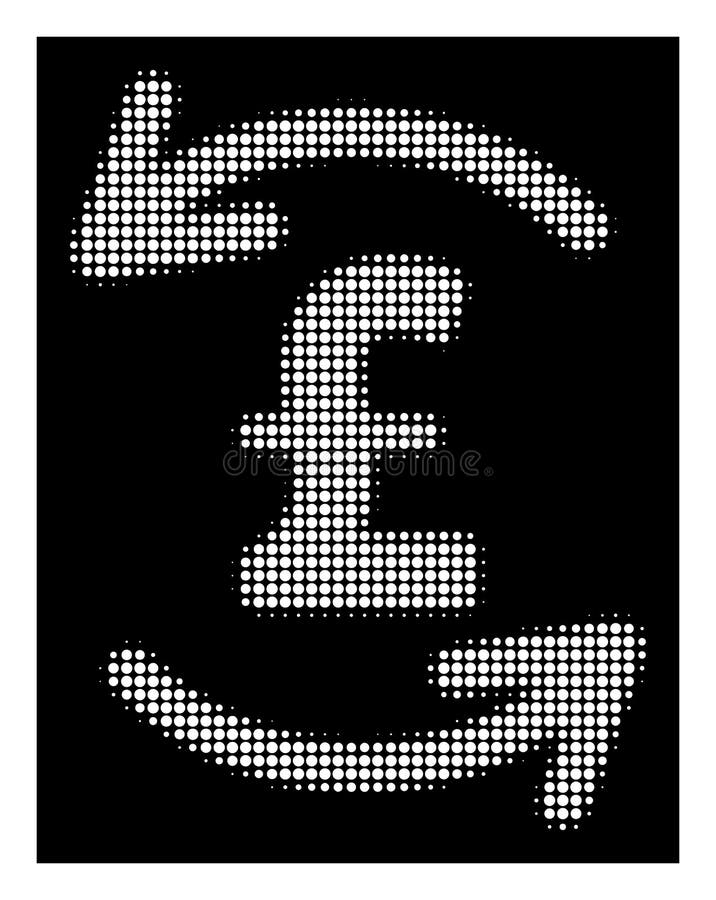 White Halftone Refresh Pound Balance Icon Stock Vector - Illustration ... White Halftone Refresh Pound Balance Icon Stock Vector - Illustration ...