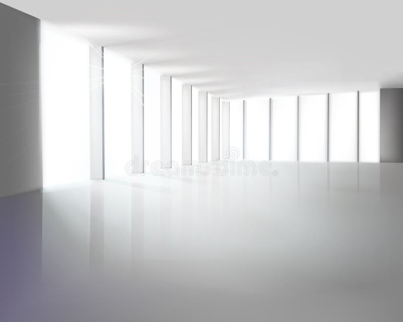 White Hall. Vector Illustration. Stock Illustration - Illustration of ...