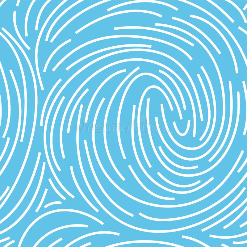 White Hand Painted Simple Line Pattern Variation Stock Illustration ...