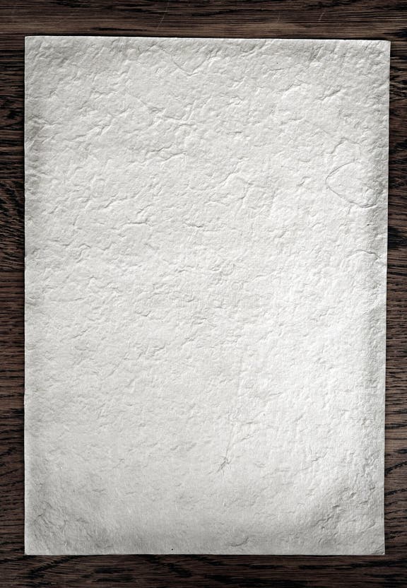 White handmade paper stock photo. Image of pressed, stationary - 6410246