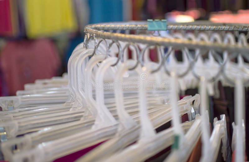 White hanger stock photo. Image of dress, hanger, fashion - 42289070