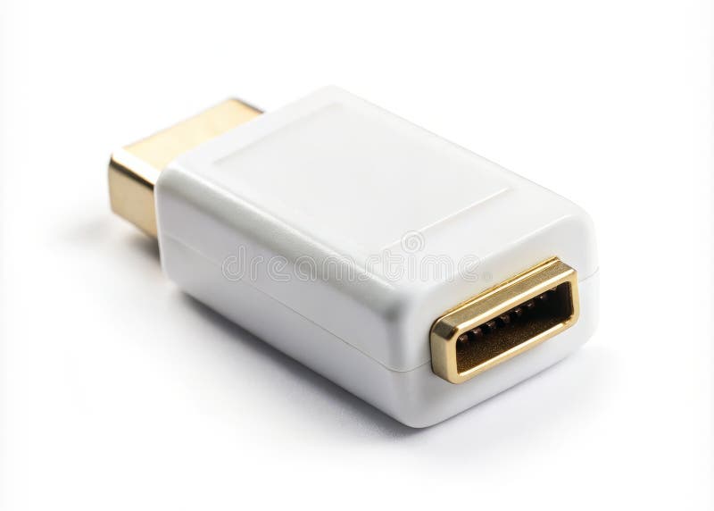 White HDMI Adapter a HighQuality Digital AV Interface for Enhanced ...