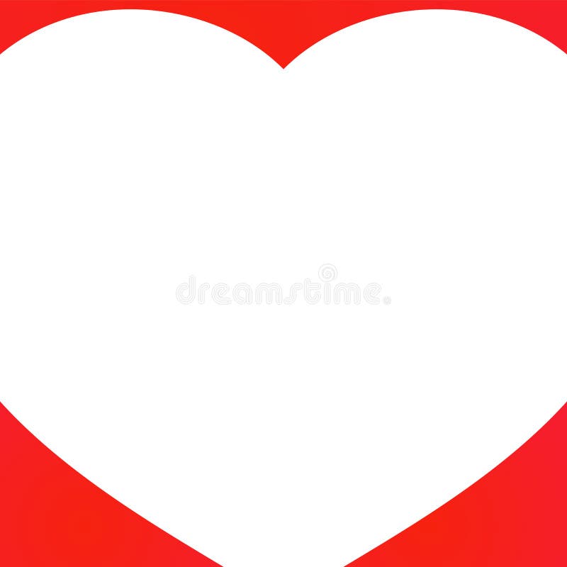 White Heart Shaped Background Stock Vector - Illustration of abstract ...