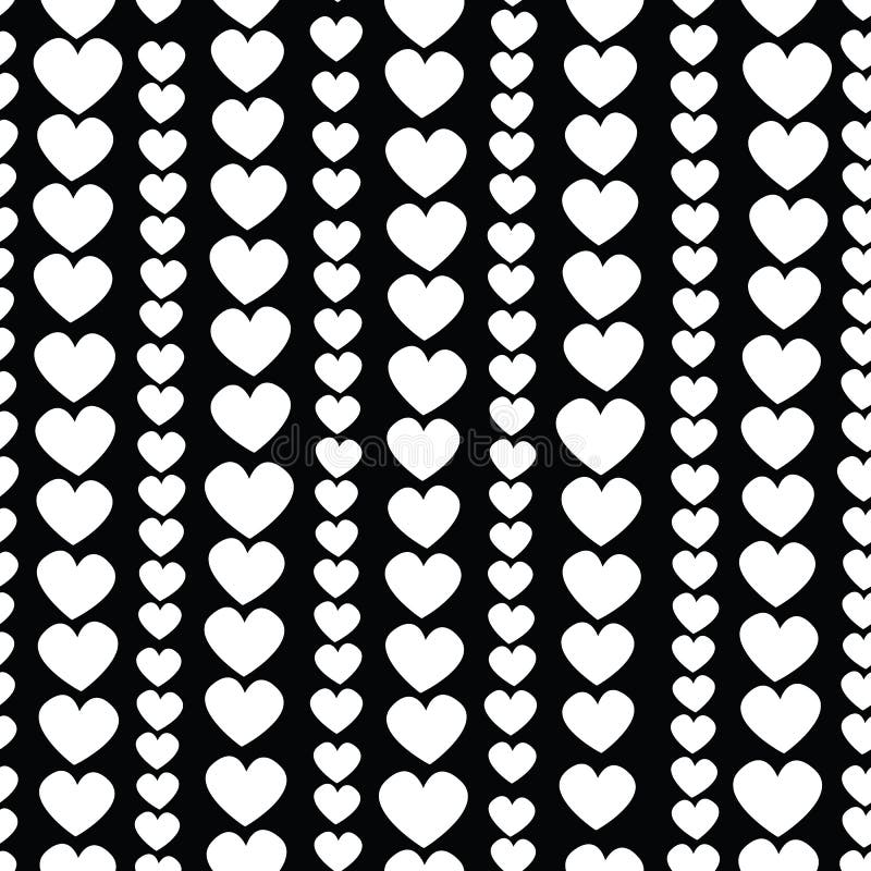 Linear Hearts Seamless Stock Illustrations – 1,289 Linear Hearts ...