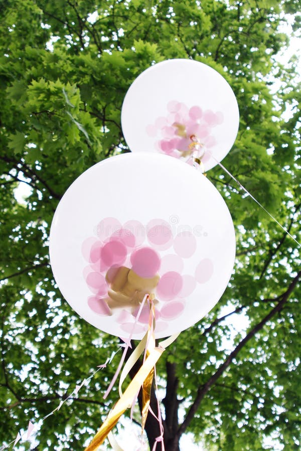 White Helium Balloon Over Tree Stock Photos - Free & Royalty-Free Stock ...