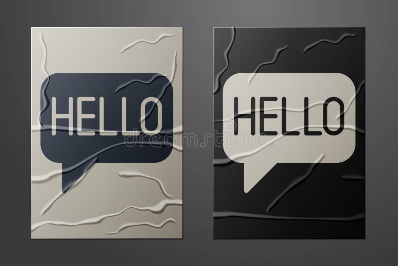 Speech Bubbles Hello Different Languages Stock Illustrations – 218 ...