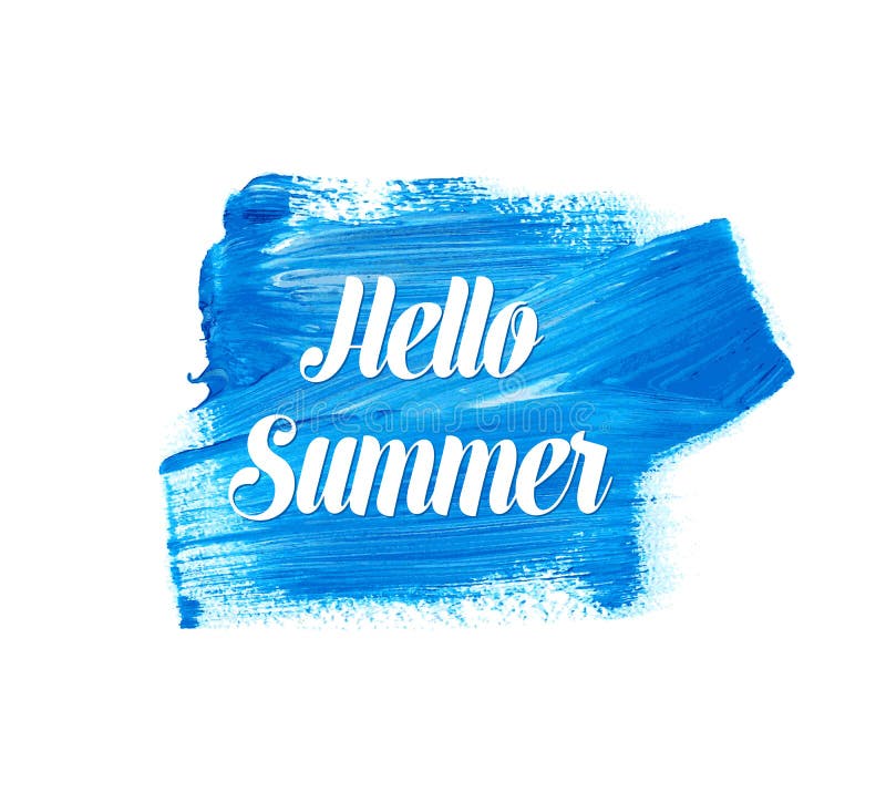 Summer Lettering Quotes Typography Design. Hand Written Holiday of ...