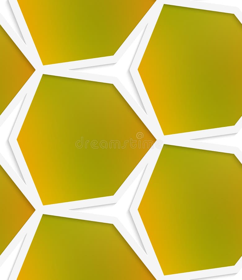 White Hexagonal Net with Mesh Seamless Pattern Stock Vector ...