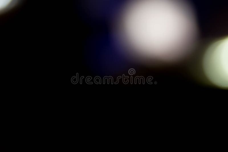 White Highlights Different Round on Black Background Stock Photo ...