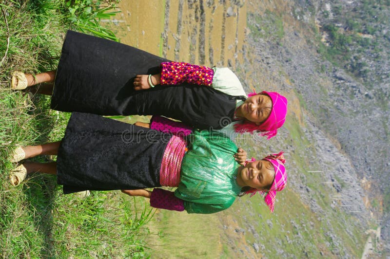 White Hmong Girls stock photo. Image of dress, group - 15436616