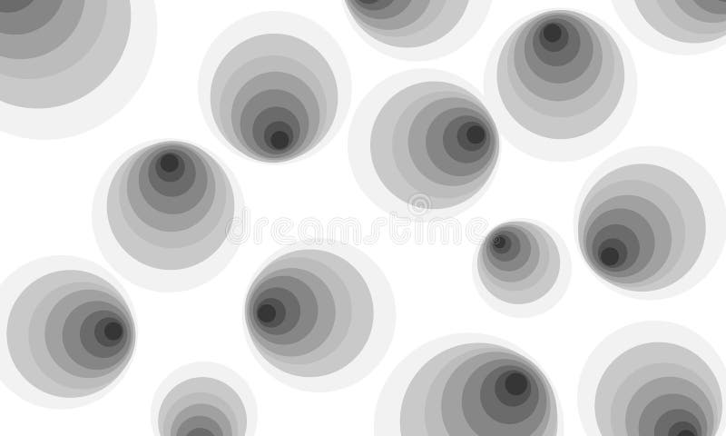 White Hole Circle Abstract Background. Stock Vector - Illustration of ...