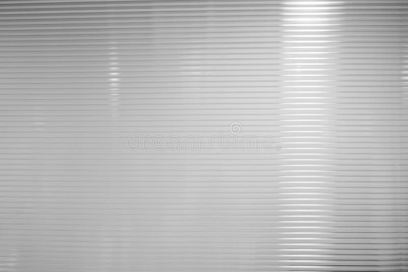 White Horizontal Plastic Striped Partition Background with Reflection ...