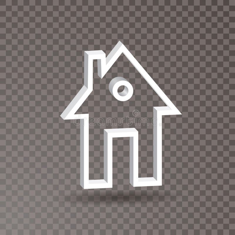 White house icon stock vector. Illustration of internet - 133472331