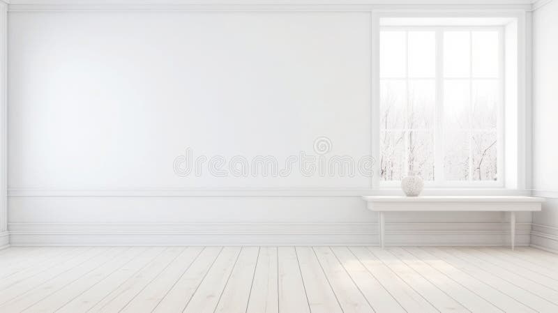 White House Interior Wall Mockup, Layout Element for Graphic Design ...