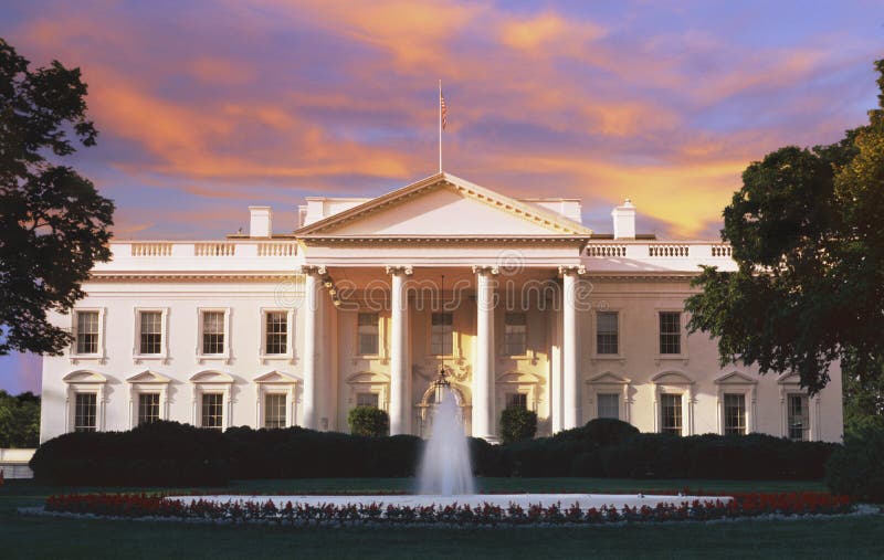 The White House, Washington D.C Stock Photo - Image of government ...