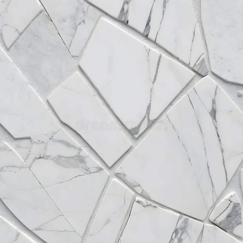 White Howlite Texture Background Pattern. AI Illustration Stock ...