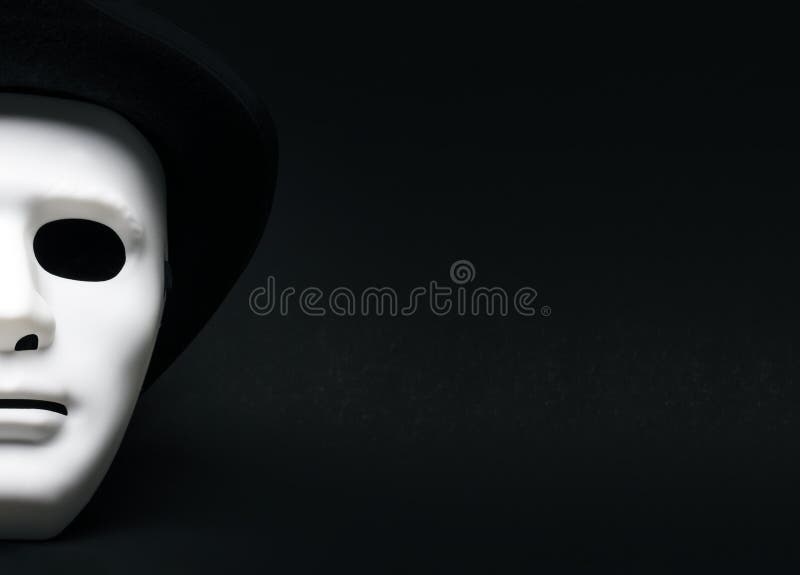 White human mask stock photo. Image of design, festival - 101999298