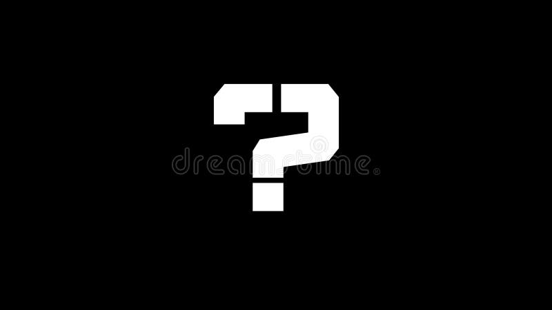 White Question Mark Icon with Shadow Isolated on White Background ...