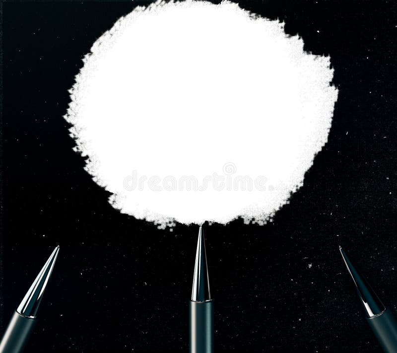White ink stock illustration. Illustration of draw, cloud - 70433249