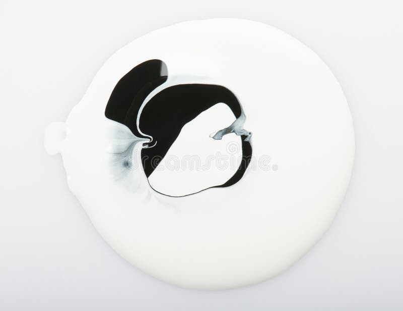 White ink drop stock image. Image of effect, marble - 143453381