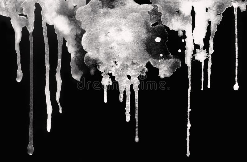 White ink droped. stock illustration. Illustration of pattern - 43035748