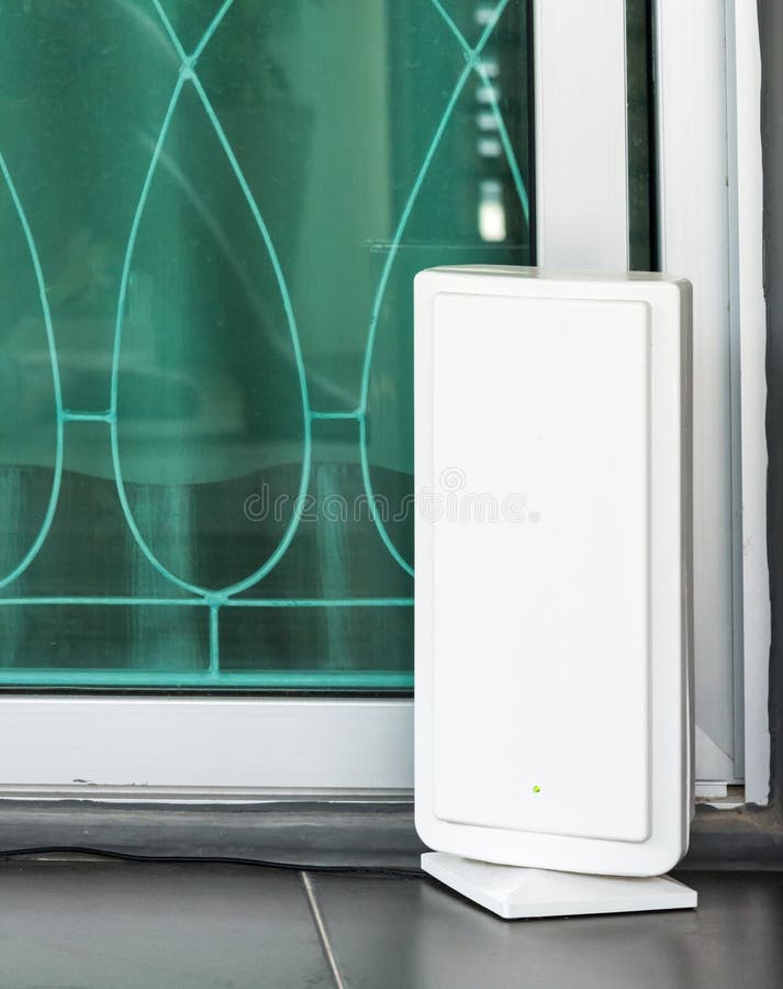 White internal antenna stock photo. Image of signal, electronics - 61752972