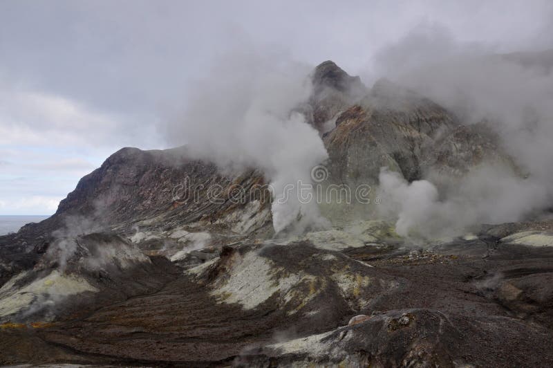White Island stock image. Image of fume, destination - 22967059