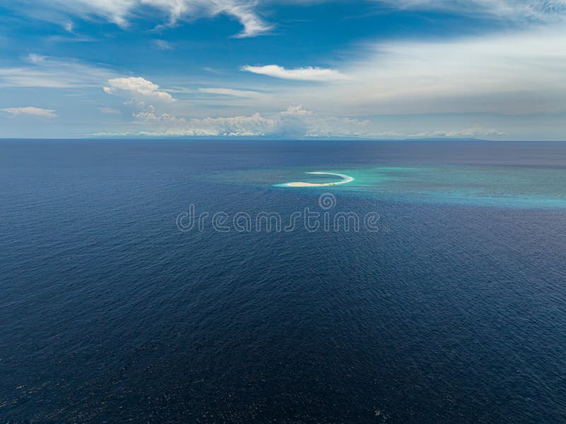 White Island in Camiguin Island. Philippines. Stock Photo - Image of ...