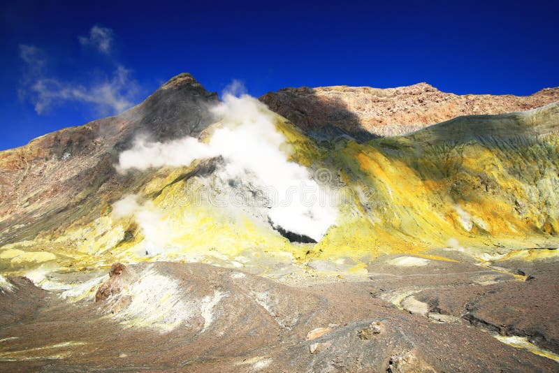 White island, New zealand stock image. Image of north - 9166141