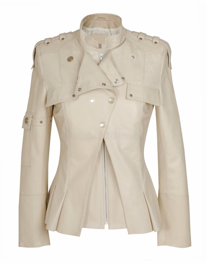 White jacket stock image. Image of cloth, apparel, colorful - 33994801