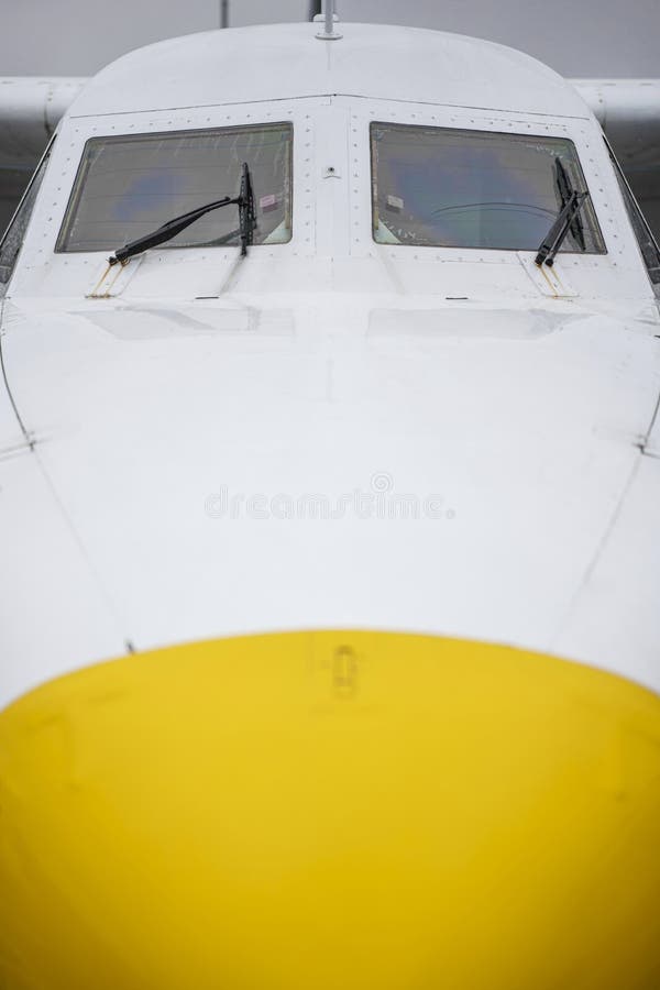 White jet plane cockpit stock image. Image of cockpit - 260437307