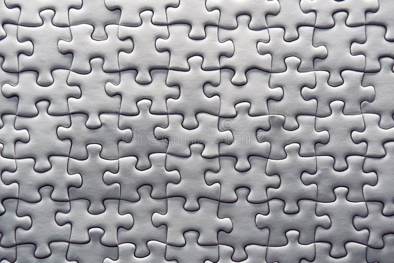 White Jigsaw Puzzle Texture Background Stock Image - Image of problem ...