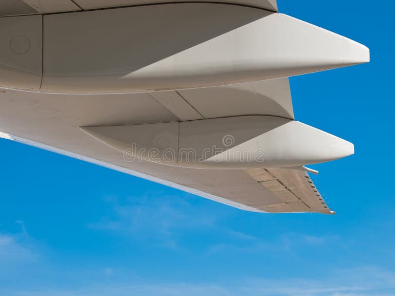 White jumbo wing details stock image. Image of jumbo - 19152299