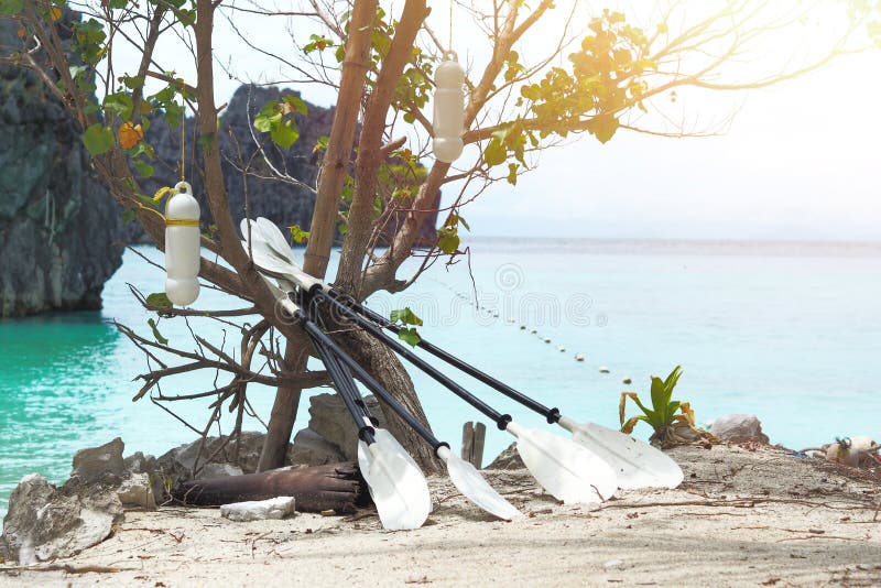 Man in White Kayak with Pontoons from Above Stock Photo - Image of ...