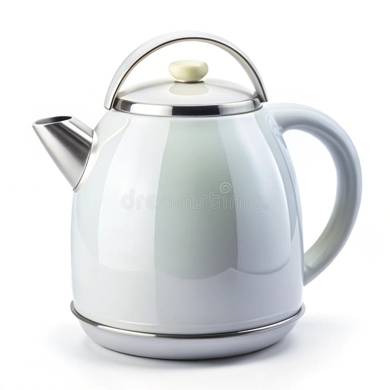 White kettle stock image. Image of clean, appliance - 361762161