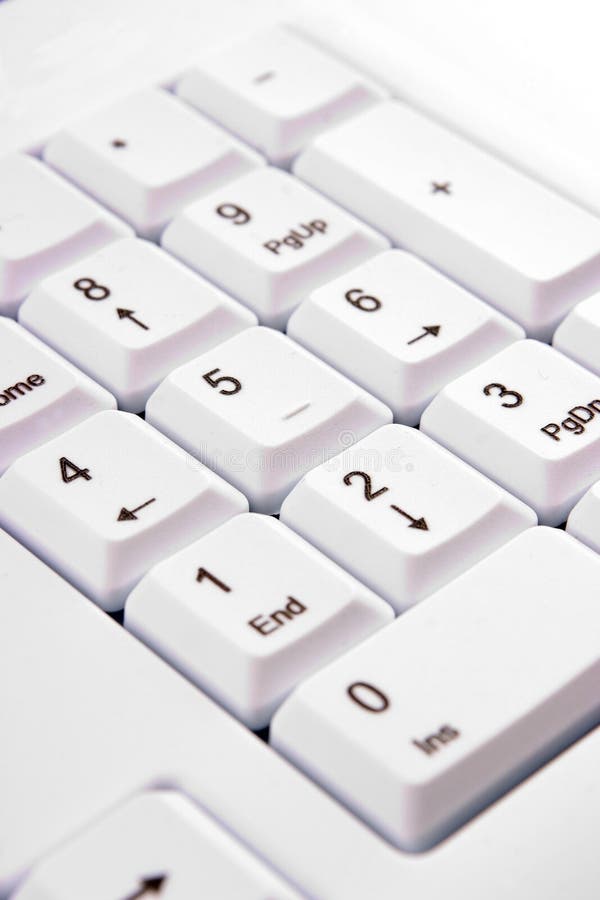 White keyboard stock image. Image of keyboard, white - 13396143