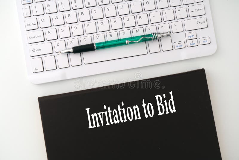 Photo Illustration for ITB (Invitation To Bid) Stock Image - Image of ...