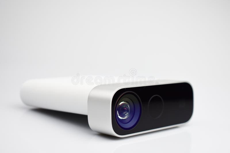 White Kinect for Developers on Its Side Stock Photo - Image of ...