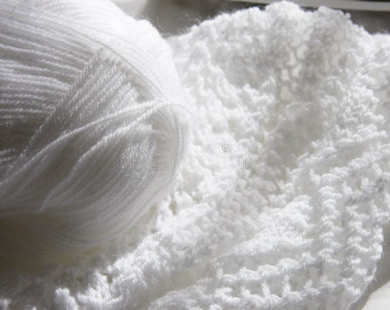 Knitting stock photo. Image of monochrome, creative, fibre - 29685160