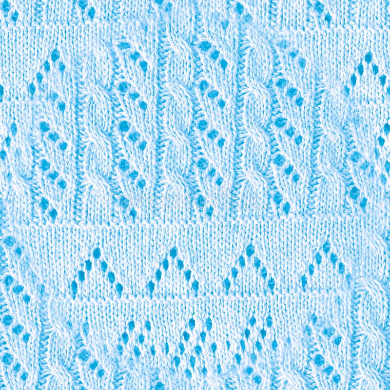 White Knitting Pattern. Handmade Winter Stock Image - Image of organic ...