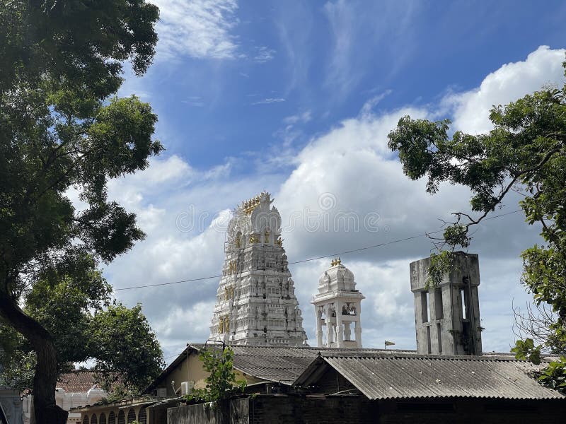 Munneshwaram kovil stock image. Image of blue, kovil - 362104527