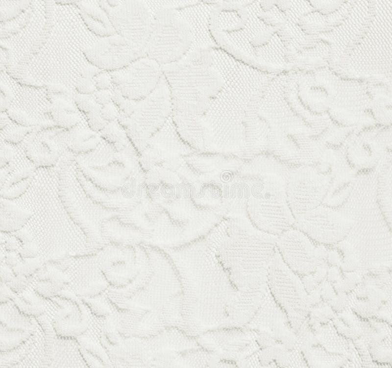 White Lace Fabric with Abstract Pattern Stock Photo - Image of ...