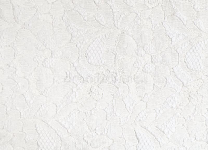 White Lace Fabric with Abstract Pattern Stock Photo - Image of ...
