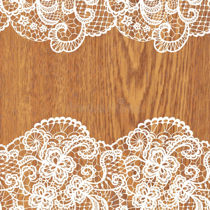 White Lace on Tree Texture. Stock Vector - Illustration of mesh, repeat ...