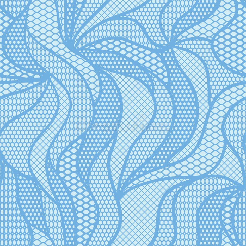 Lace Vector Fabric Seamless Pattern Stock Vector - Illustration of ...