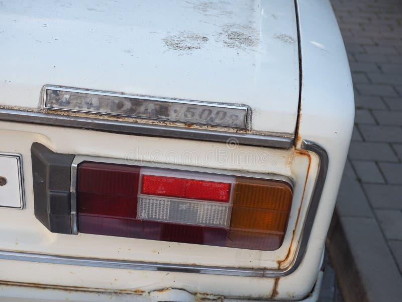 White Lada 1500 S Car in Brno Editorial Stock Photo - Image of brunn ...