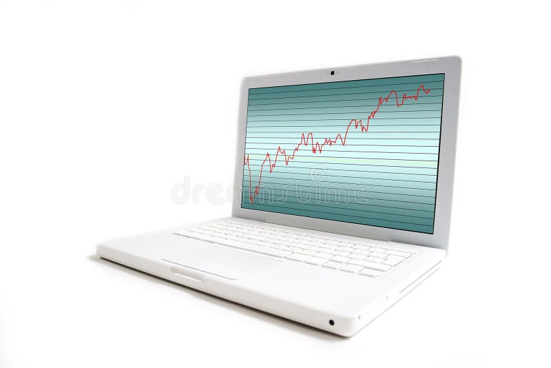 White laptop stock photo. Image of notebook, computer - 3103972