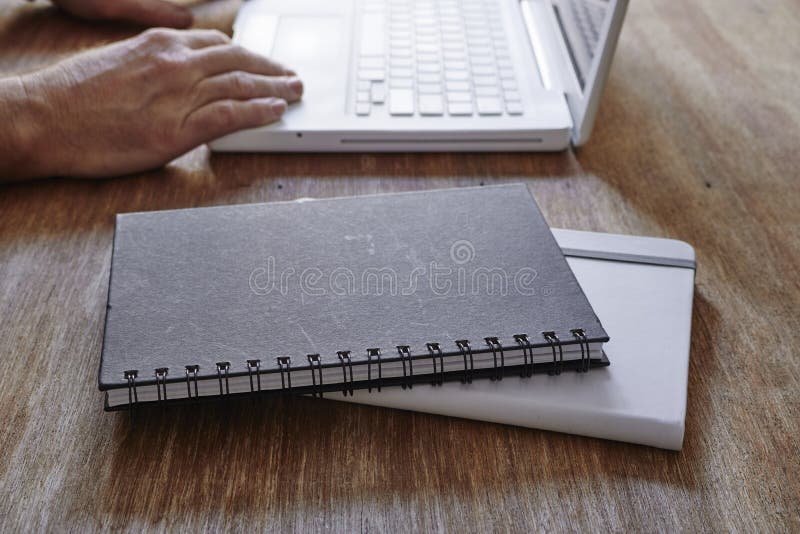 White Laptop Computer stock photo. Image of technology - 201600606